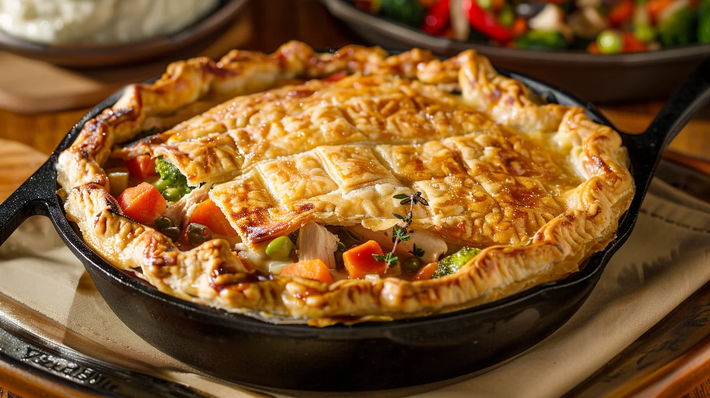 Skillet Chicken Pot Pie: Ultimate Comfort in Every Bite - Chicken ...