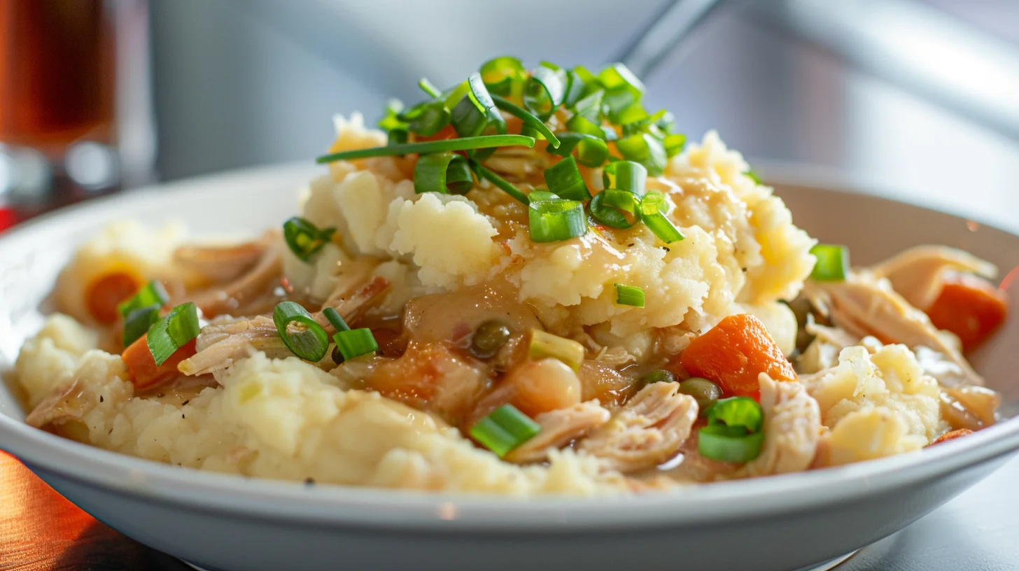 Smashed Potato Chicken Pot Pie: Ultimate Comfort Food Delight - Chicken ...