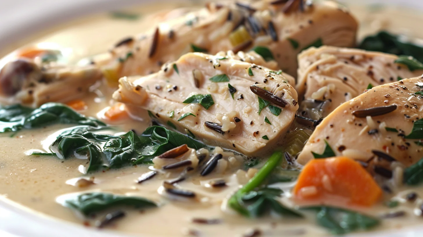 Chicken Wild Rice Soup: Hearty Comfort in Every Spoon! - Chicken Dinner ...