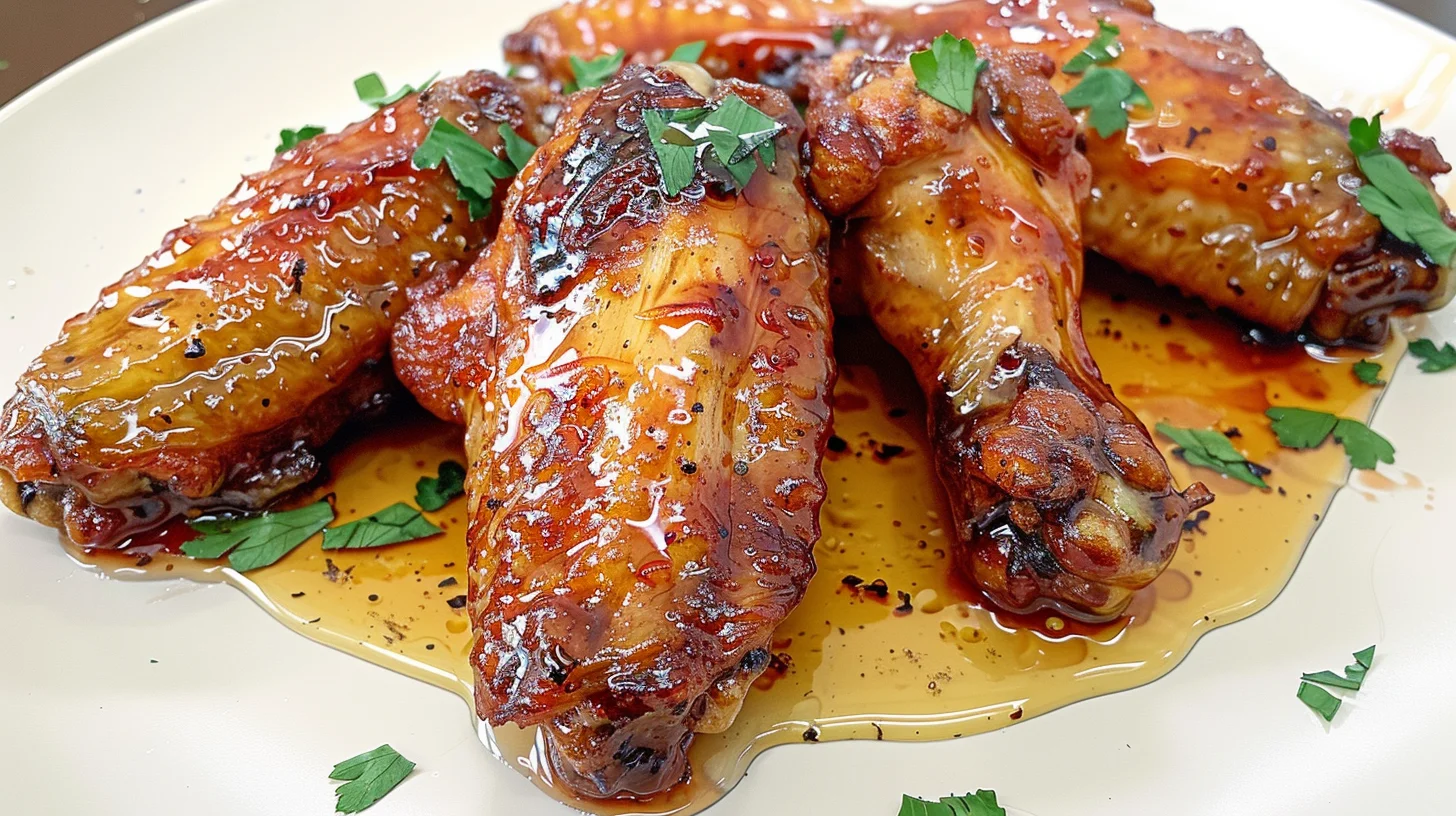 Crispy Honey Garlic Chicken Wings: Irresistible Finger-Licking Goodness ...