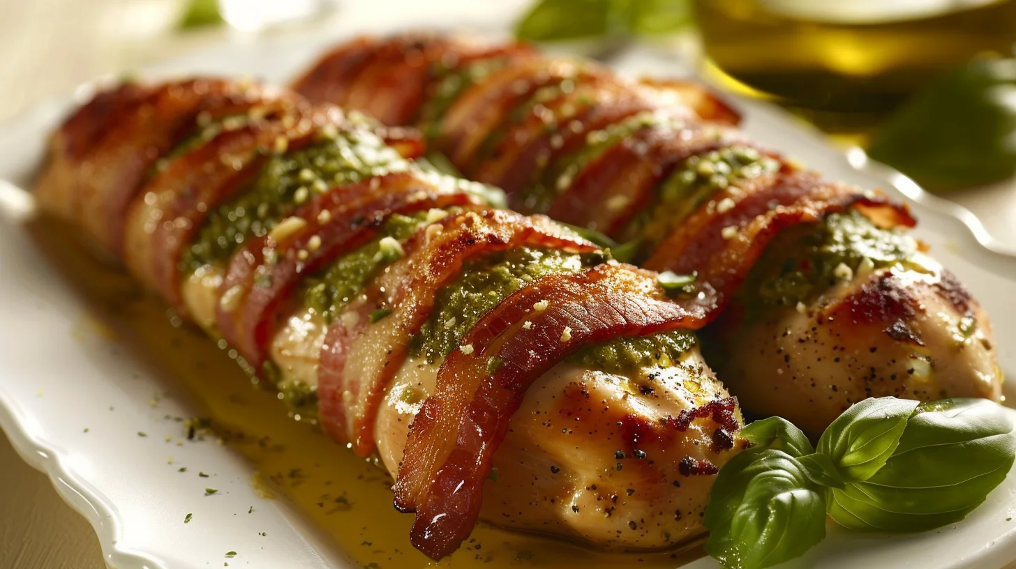 Easy Pesto Chicken Breast Bake: Irresistibly Juicy and Crispy Delight ...