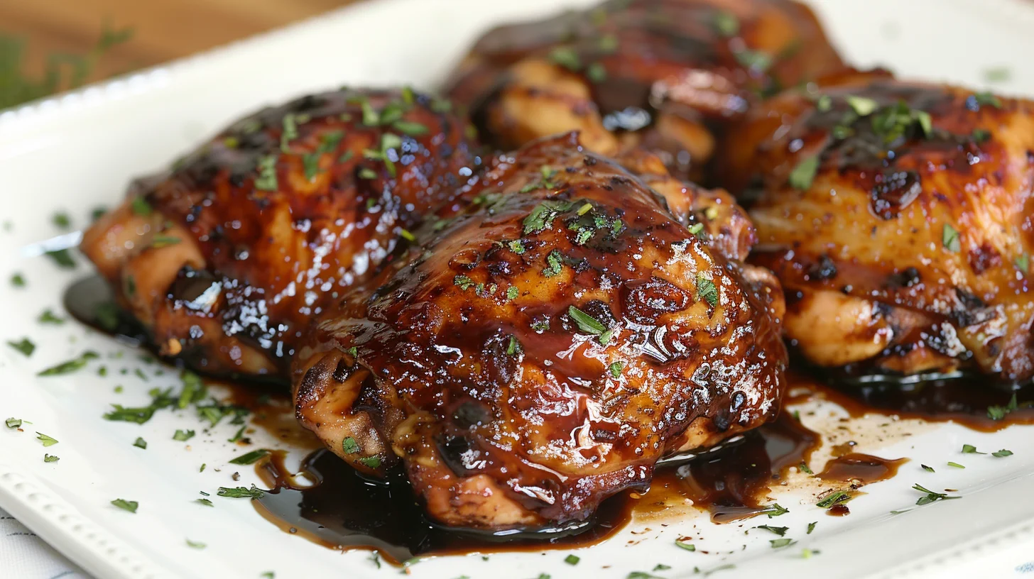 Sticky Balsamic Chicken Thighs: Irresistibly Caramelized Delight ...